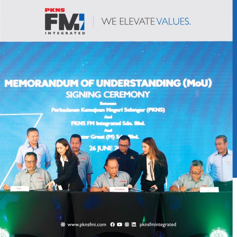MoU Signing Ceremony between PKNS, PKNS FM Integrated Sdn. Bhd. and Inter Great (M) Sdn. Bhd. on ...